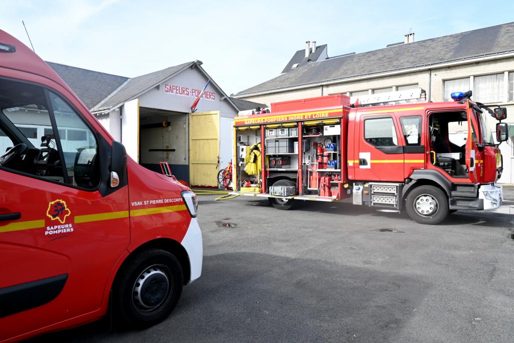 Le Conseil municipal des enfants visite la caserne des pompiers ! | Mairie de Saint-Pierre-des-Corps